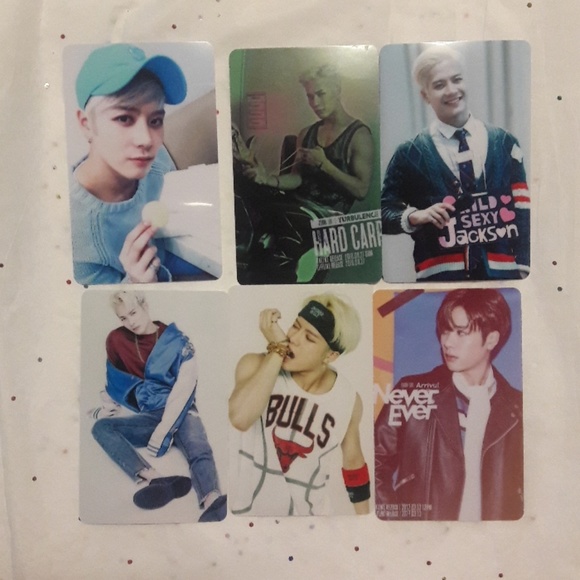 Accessories | Got7 Jackson Jia Er Glossy Photo Stickers Kpop | Poshmark